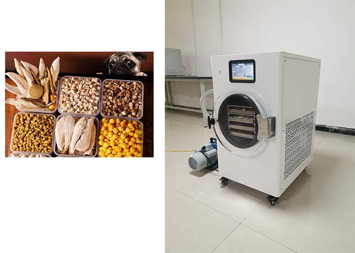 Compact Stainless Steel Freeze Dryer 1600W 90kg Weight 19~23 Hours ...