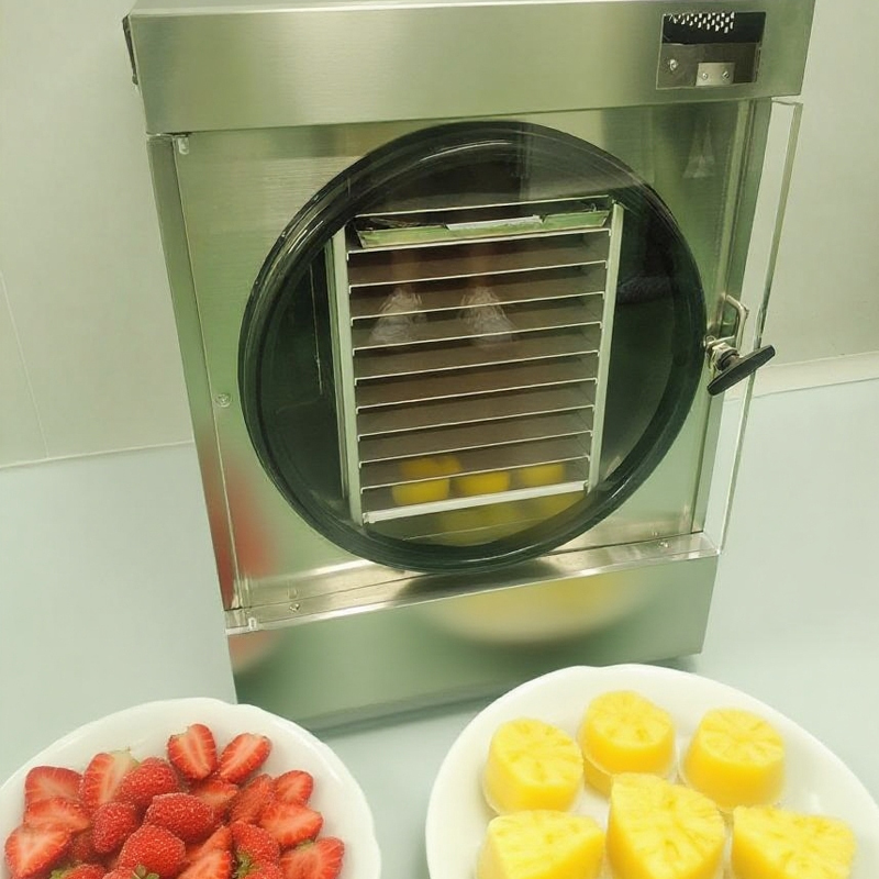 Lab Freeze Dryer with 304 SS Chamber & Bosch Vacuum - Precision Lyophilizer