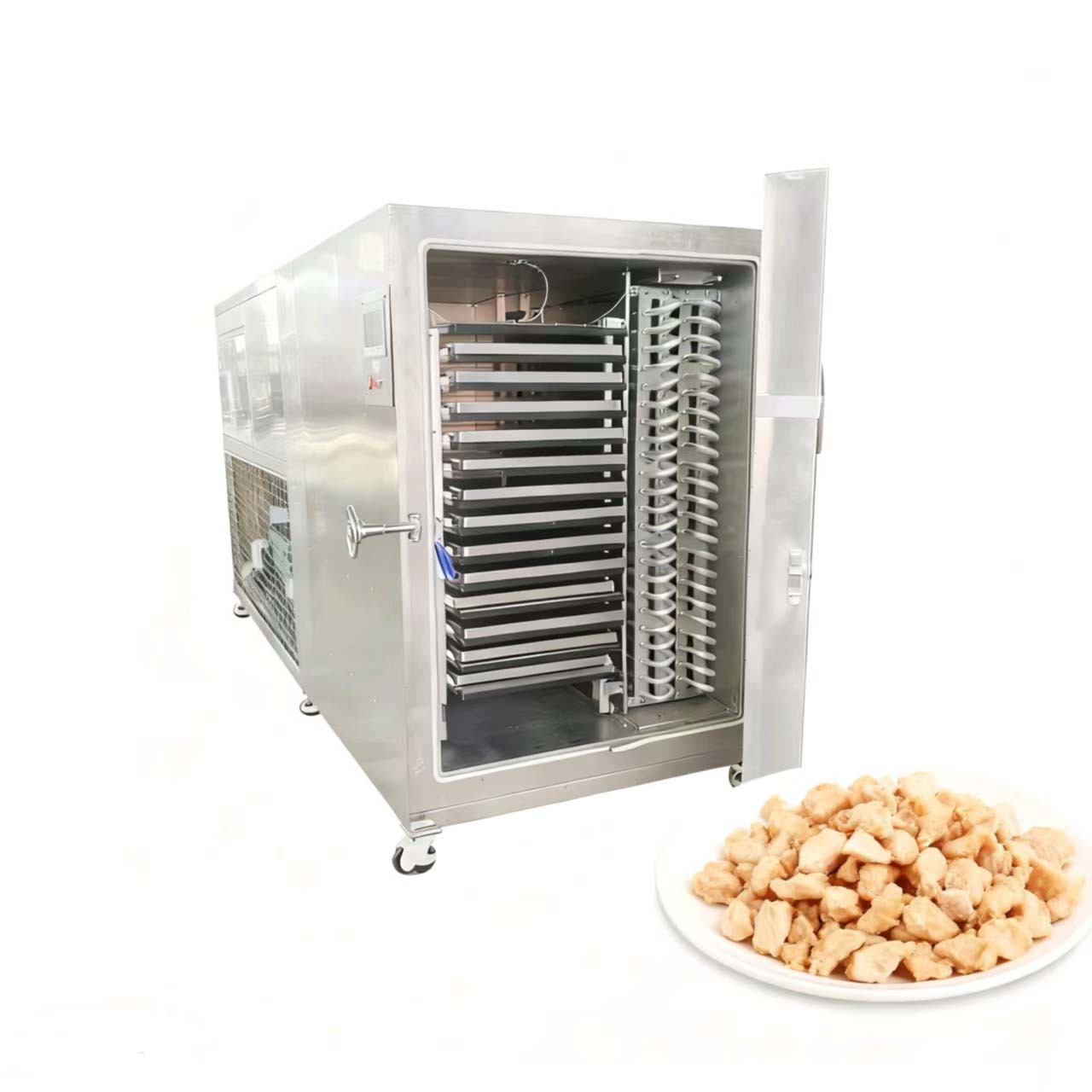 50KG Commercial Freeze Dryer - Compact Industrial Lyophilizer with User ...